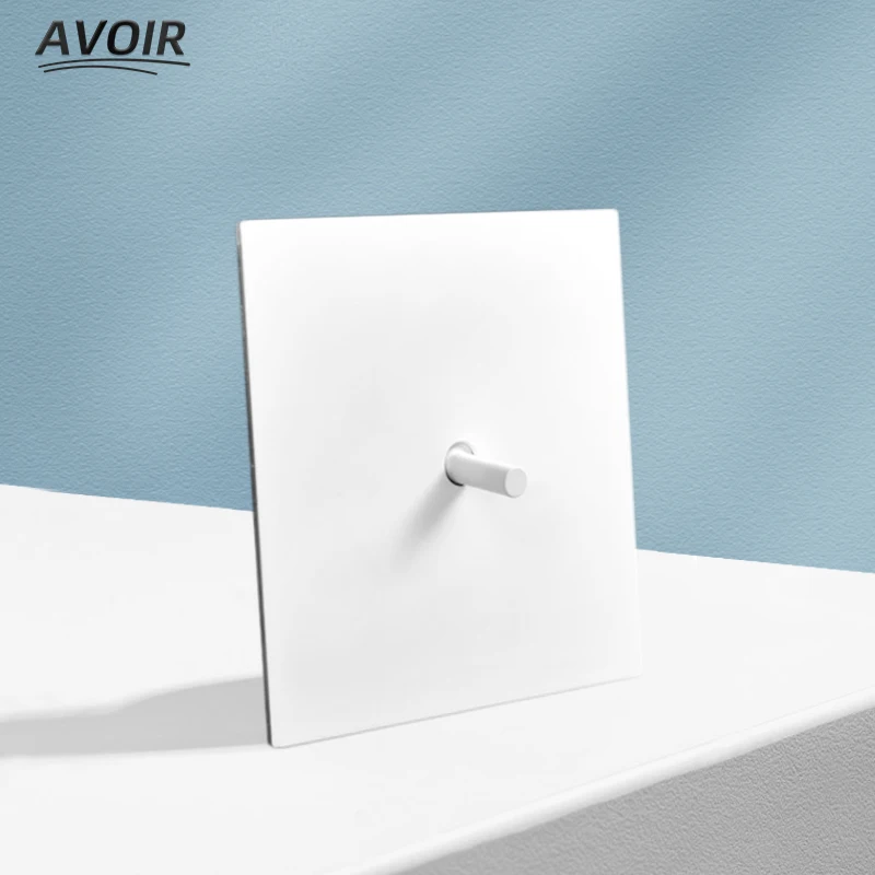 Avoir-White-Retro-Lighting-Switch-2-Way-Brass-Lever-Toggle-Switch ...