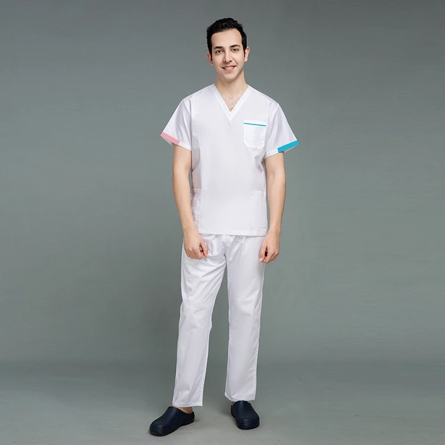 White Medical Scrubs
