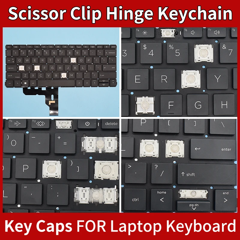 Replacement Keycaps Scissor Clip Hinge For HP EliteBook 840 G8 745 845 ...
