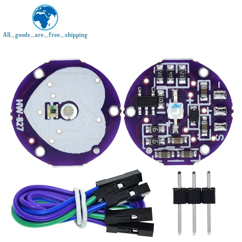 Tzt-pulsemensor-pulso-sensor-de-freq-ncia-card-aca-para-arduino-desenvolvimento-de-ferragem-de ...