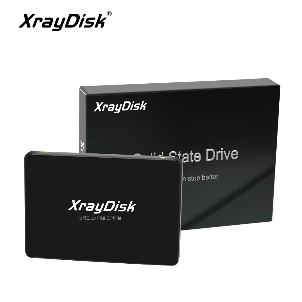 XrayDisk 솔리드 스테이트 드라이브 하드 드라이브, Sata3 2.5 인치 SSD, 240GB, 256GB, 480GB, 512GB, 1TB HDD 내장 하드 디스크