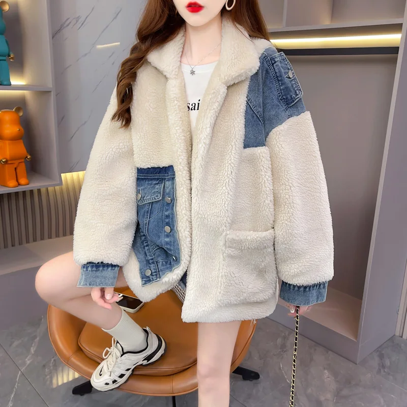 VANOVICH-Autumn-and-Winter-New-Korean-Style-Women-s-Fashion-Denim ...