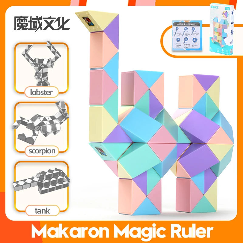 moyu-Macaron-Color-Collapsible-Magic-Ruler-Cube-Twisted-Puzzle-Cubes ...