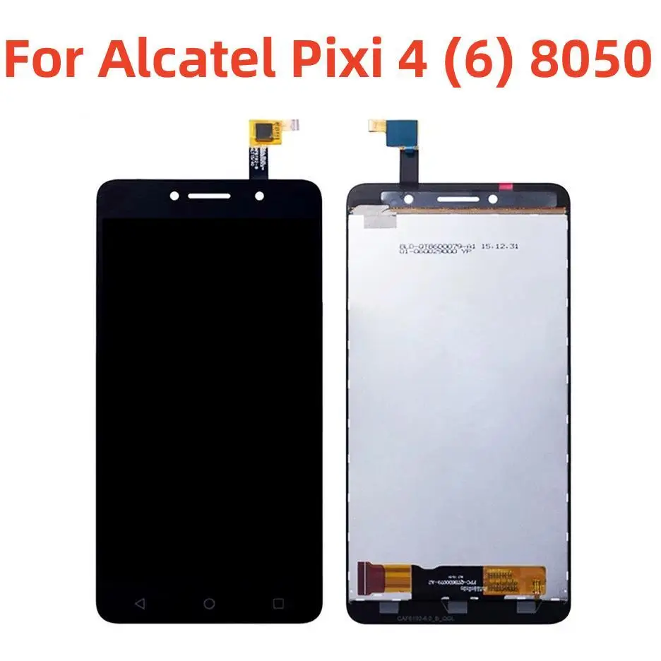 Original For Alcatel Pixi 4 6 8050 OT8050 8050D OT-8050 Txd LCD Display ...