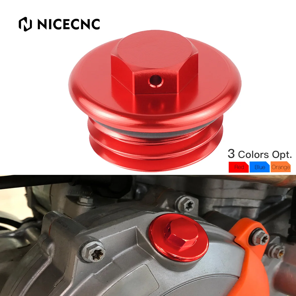 NiceCNC Engine Oil Filler Cap Plug for GasGas EX EC MC 125 250 300 EXF ...