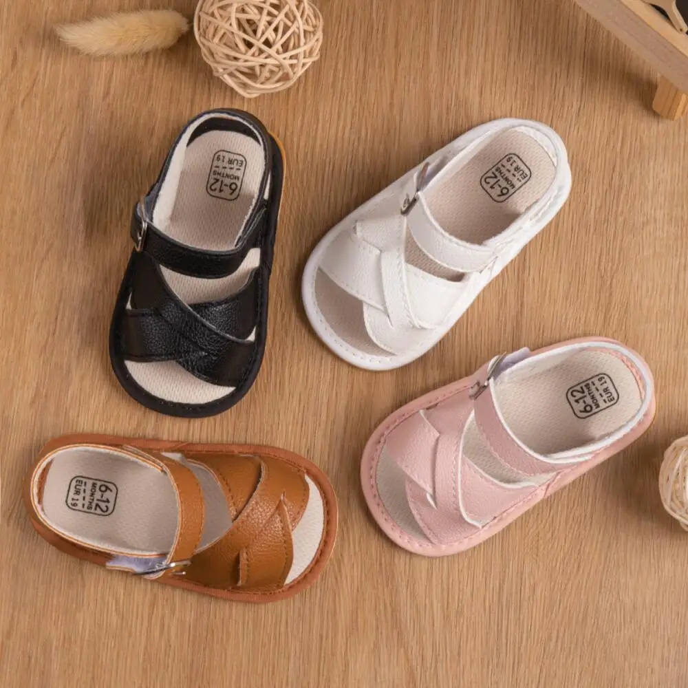 Classic First Day Newborn Baby Walking Shoes Anti-slip Rubber Bottom ...