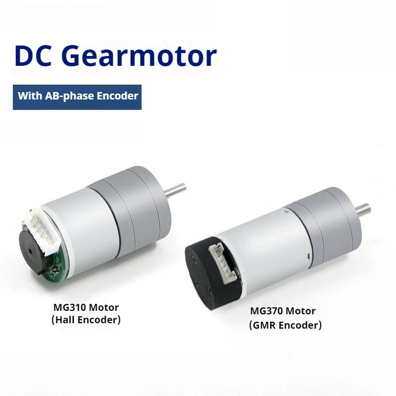MG310 DC Deceleration Motor with AB Phase High-precision GMR Hall ...