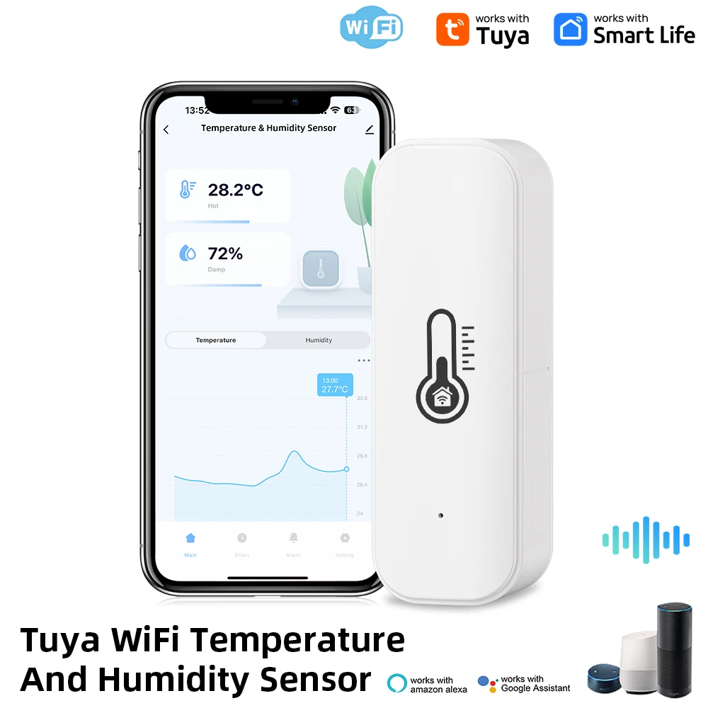 Tuya-WiFi-Temperature-and-Humidity-Sensor-Indoor-Humidity-Sensor ...