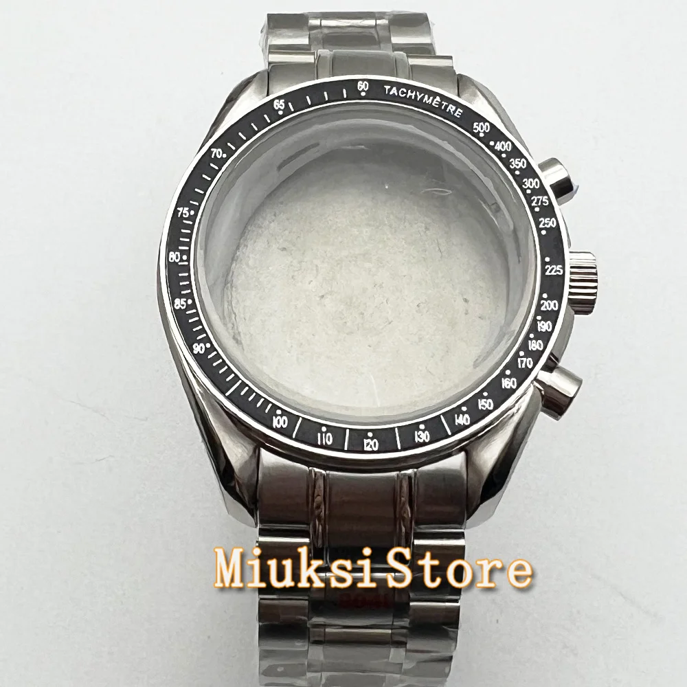 40mm-Watch-case-Quartz-VK63-Multi-functional-Chronograph-Sapphire-glass ...