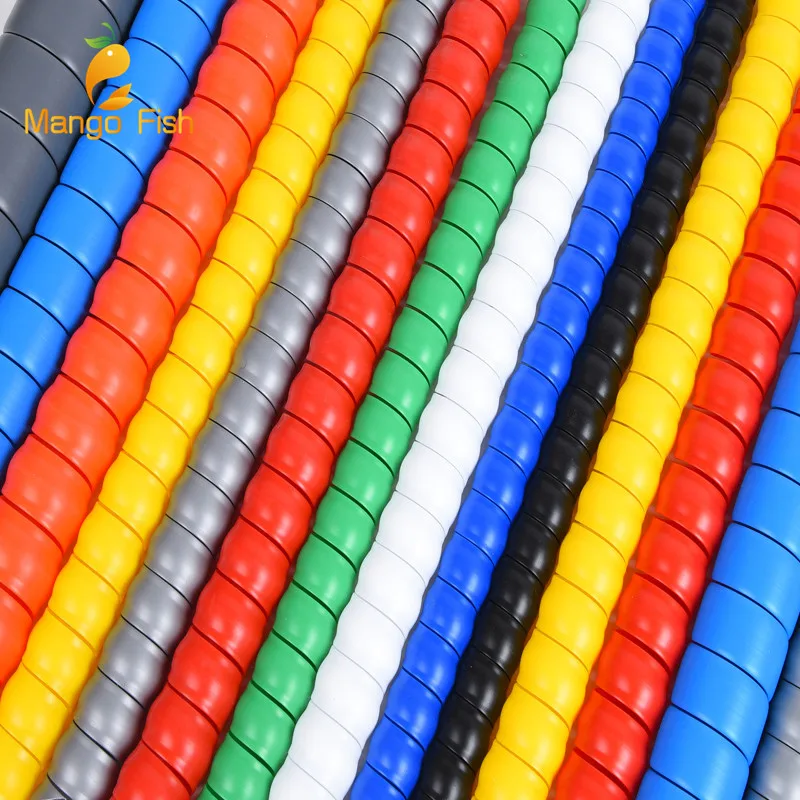 1-2-5Meter-8Mm-10Mm-Lijn-Organisator-Pijp-Bescherming-Flexibele-Spiraal ...