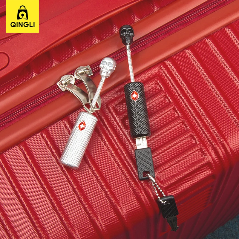 Creative-Skull-Metal-Luggage-Lock-TSA-Customs-Nondestructive-Security ...