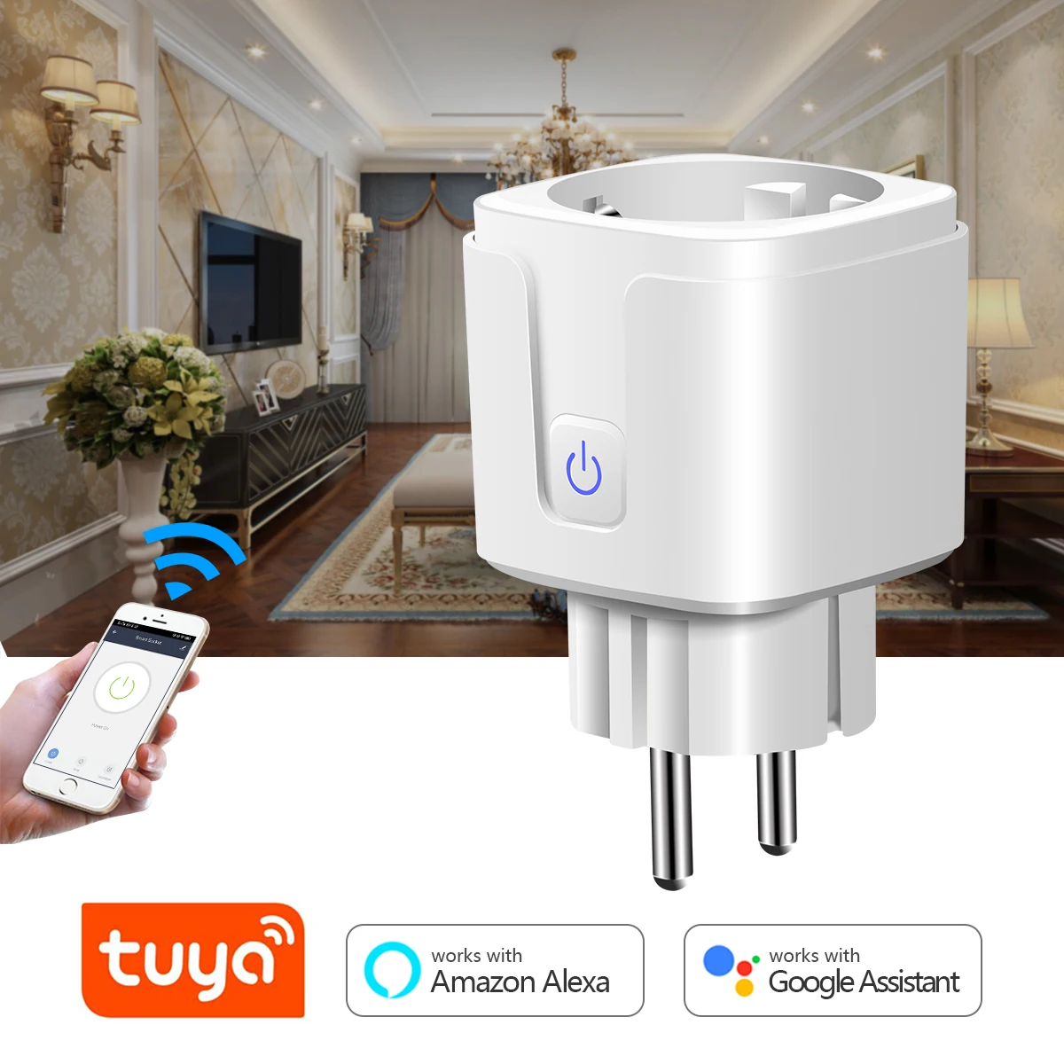 Tuya-Smartlife-WIFI-Plug-Stocket-Smart-Home-Light-Wall-Switch-Voice ...