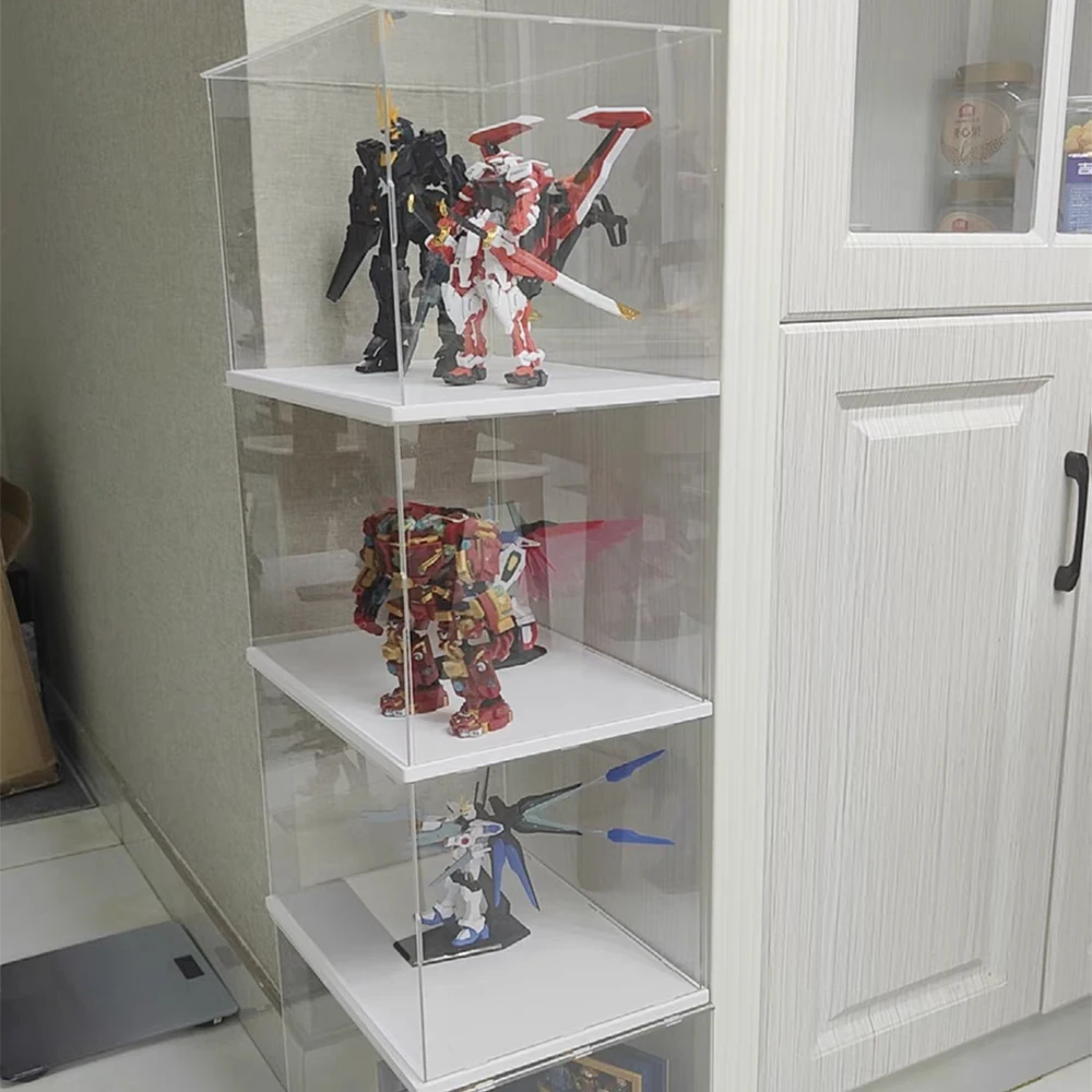 NEW-40x30x30cm-HD-Acrylic-Display-Boxes-Figure-Transparent-Display ...