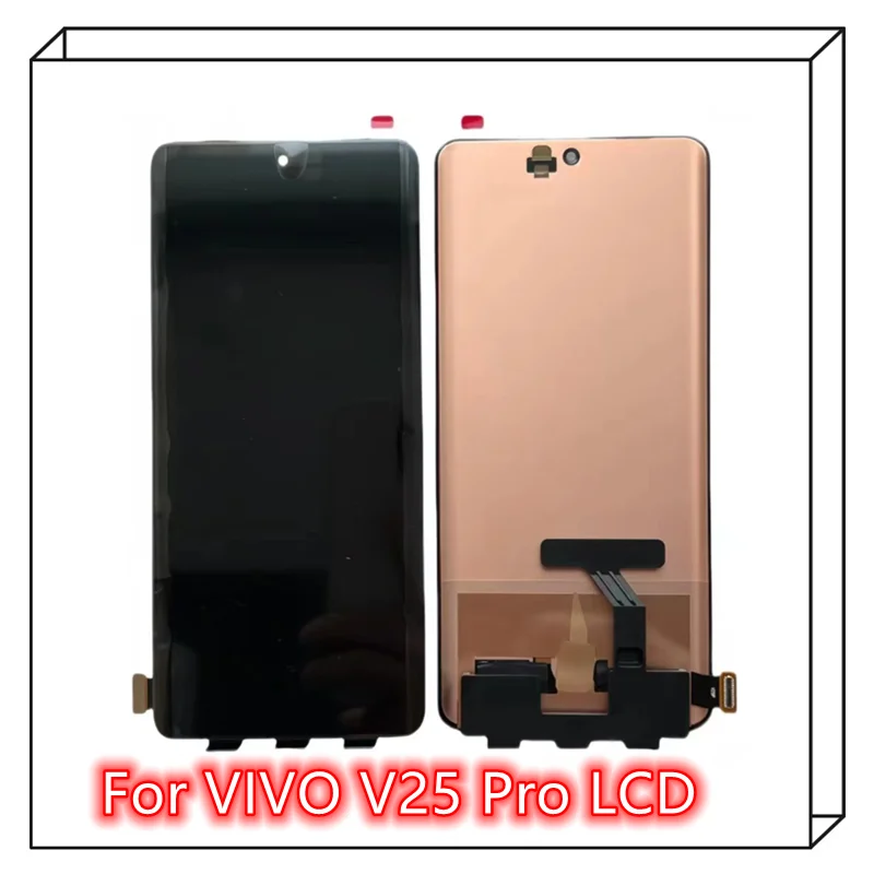 Tested high quality 6.56" AMOLED For Vivo V25 Pro V2158 LCD Display ...
