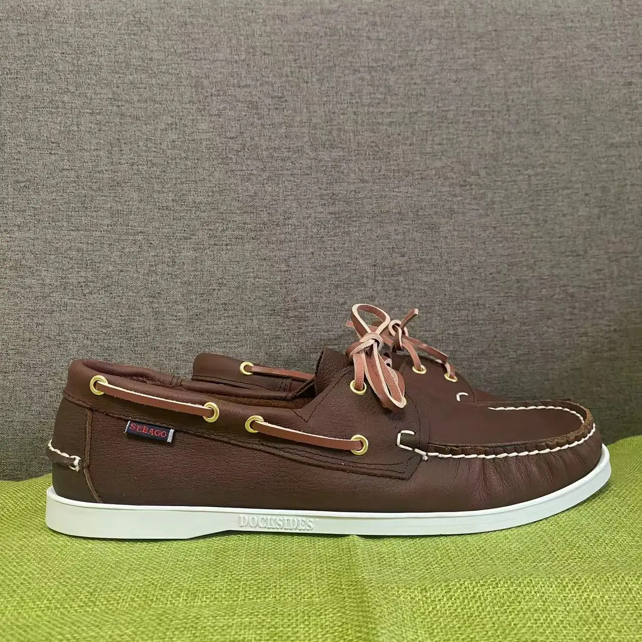 Sebago-Men-Homme-Authentic-Docksides-Shoes-Premium-Suede-Leather-Moc ...