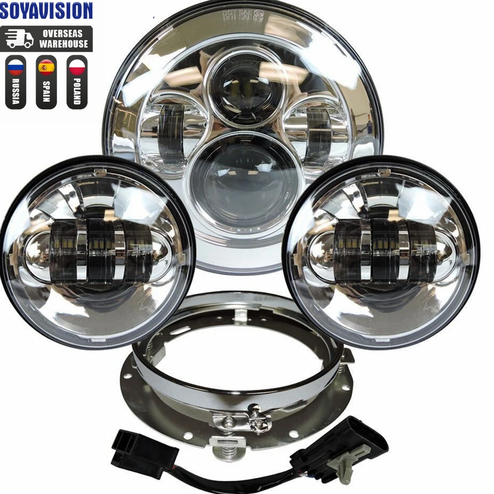 Headlight-For-Universal-Motorcycle-Parts-7-LED-Motor-Headlight-4-5-4-1 ...