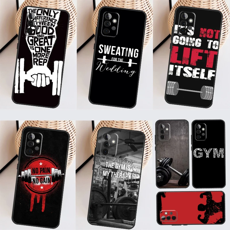 Bodybuilding-Gym-Fitness-Phone-Case-For-Samsung-Galaxy-A34-A54-A14-A13 ...