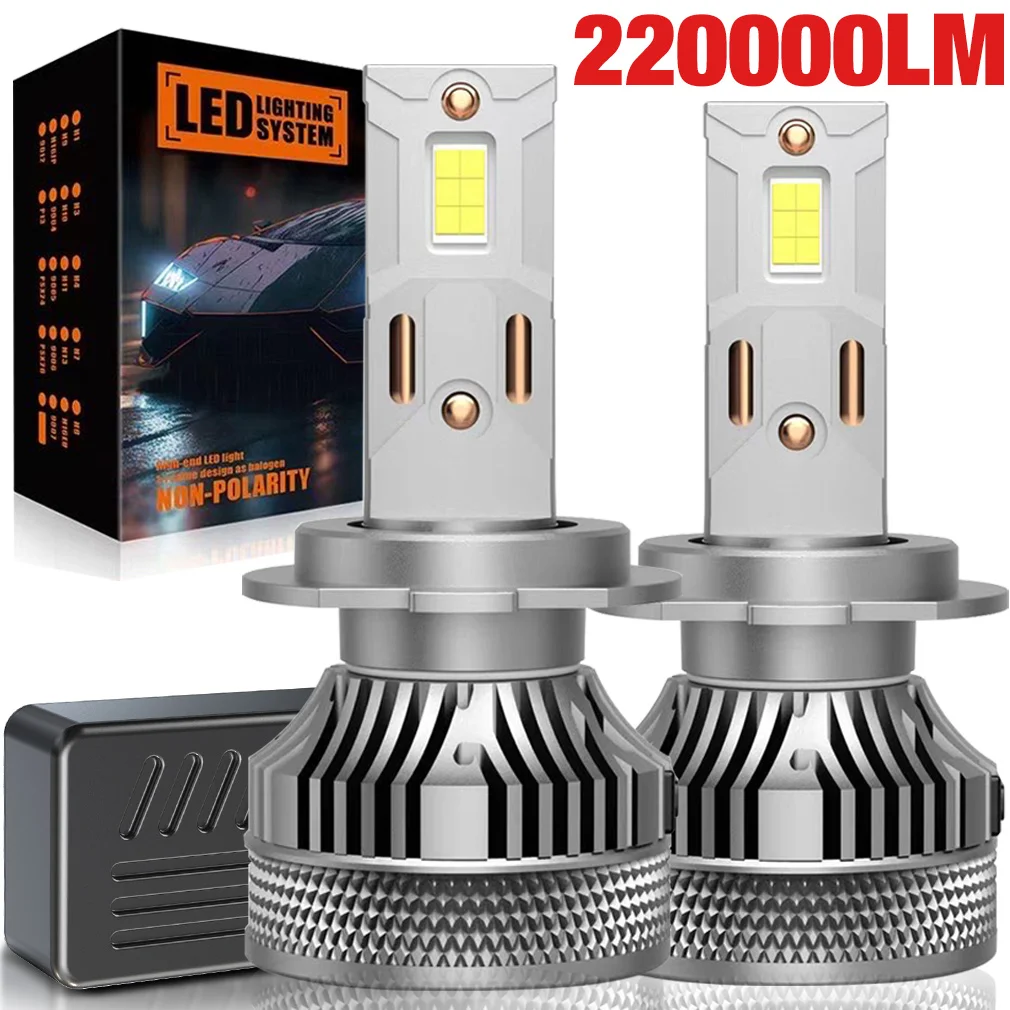 220000LM-H7-LED-Canbus-H4-H8-H11-H1-9005-HB3-9006-HB4-9012-Hir2-Led ...