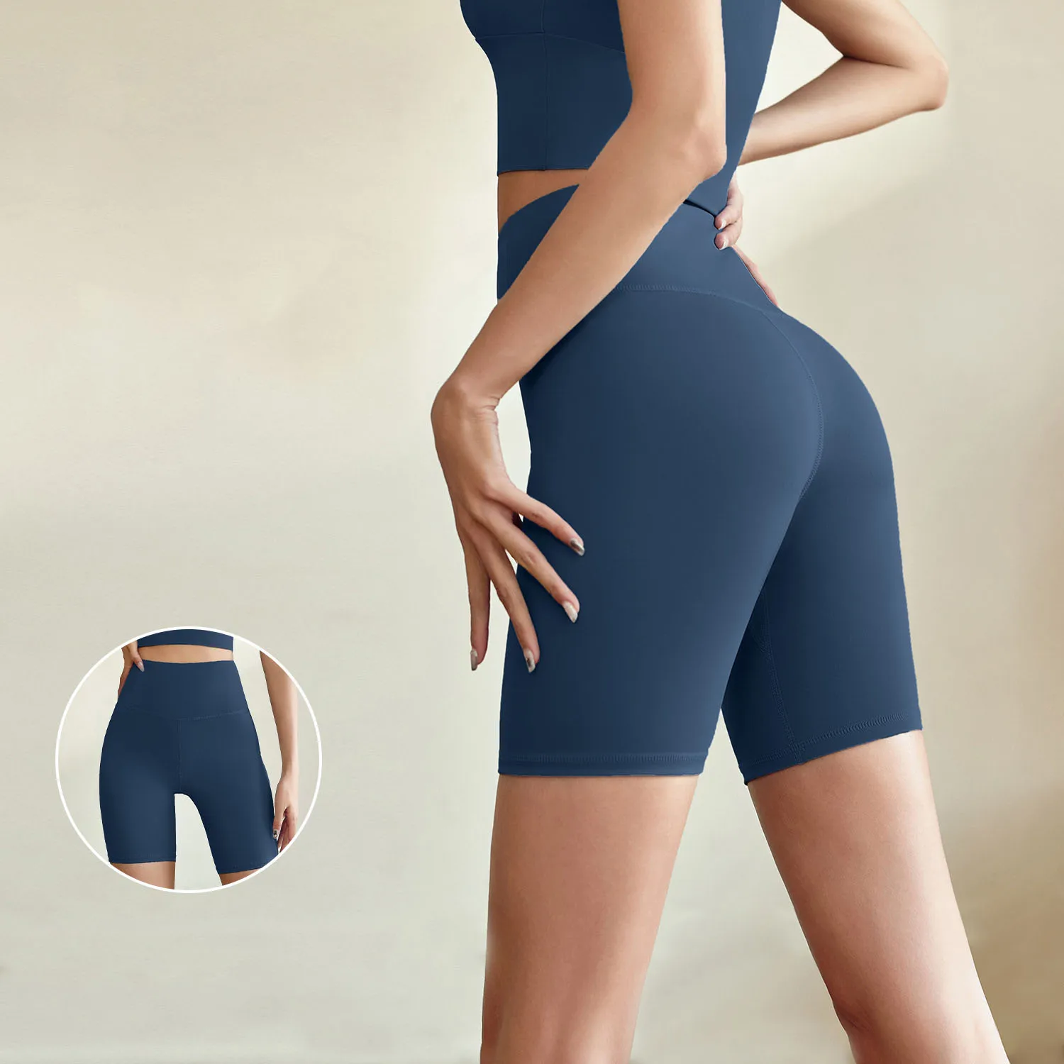 Sports-Shorts-Yoga-GYM-Short-Women-Fitness-Legging-Half-Pants-High ...