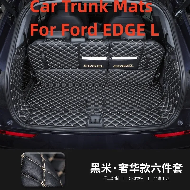 NEW-Luxury-Trunk-mat-For-Ford-EDGE-L-2023-Custom-Fit-Car-Trunk-Mat-Auto ...