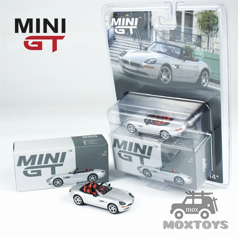 MINI GT 1:64 Z8 Silver Paper / blister box Diecast Model Car ...