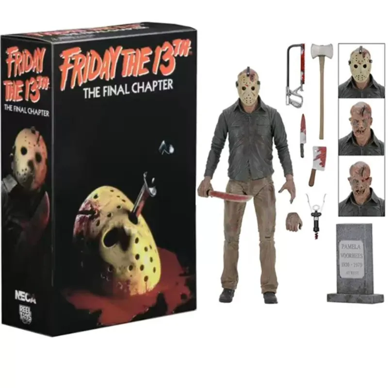NECA-figura-de-Jason-el-cap-tulo-Final-Jason-Voorhees-modelo-de-figura ...