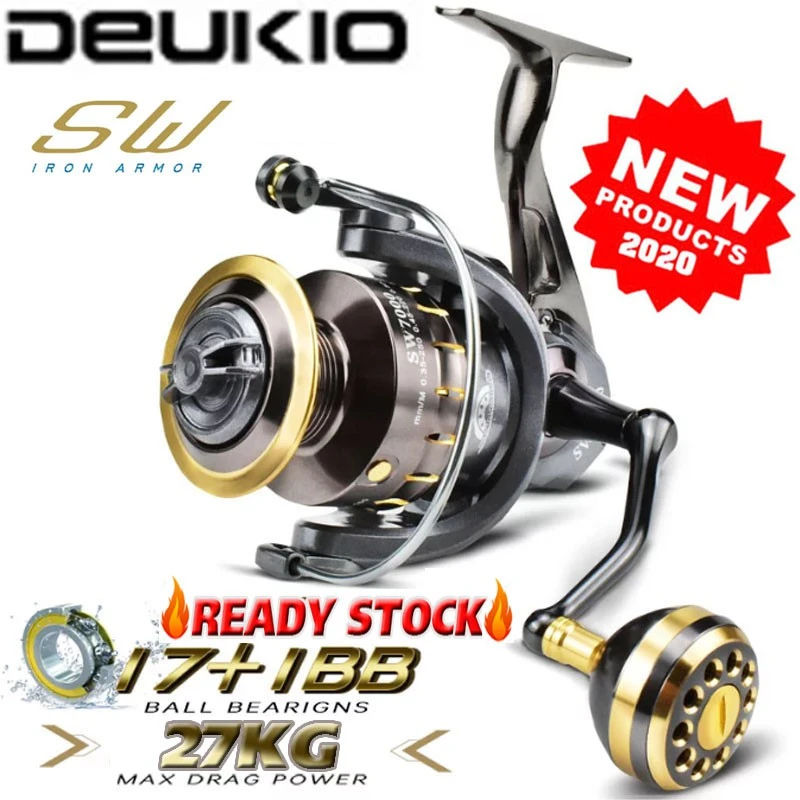 Q&L Sw All Metal Cup Spinning Fishing Reel Metal All metal 17+1BB CNC ...