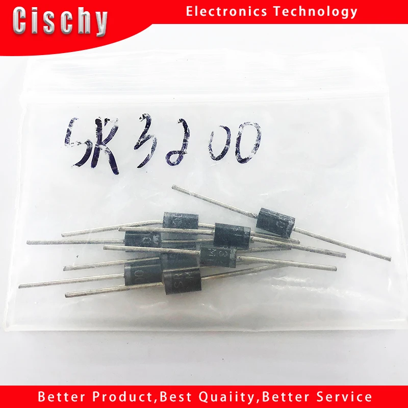 10PCS/lot SR3200 SB3200 3A 200V Schottky Diode In Stock