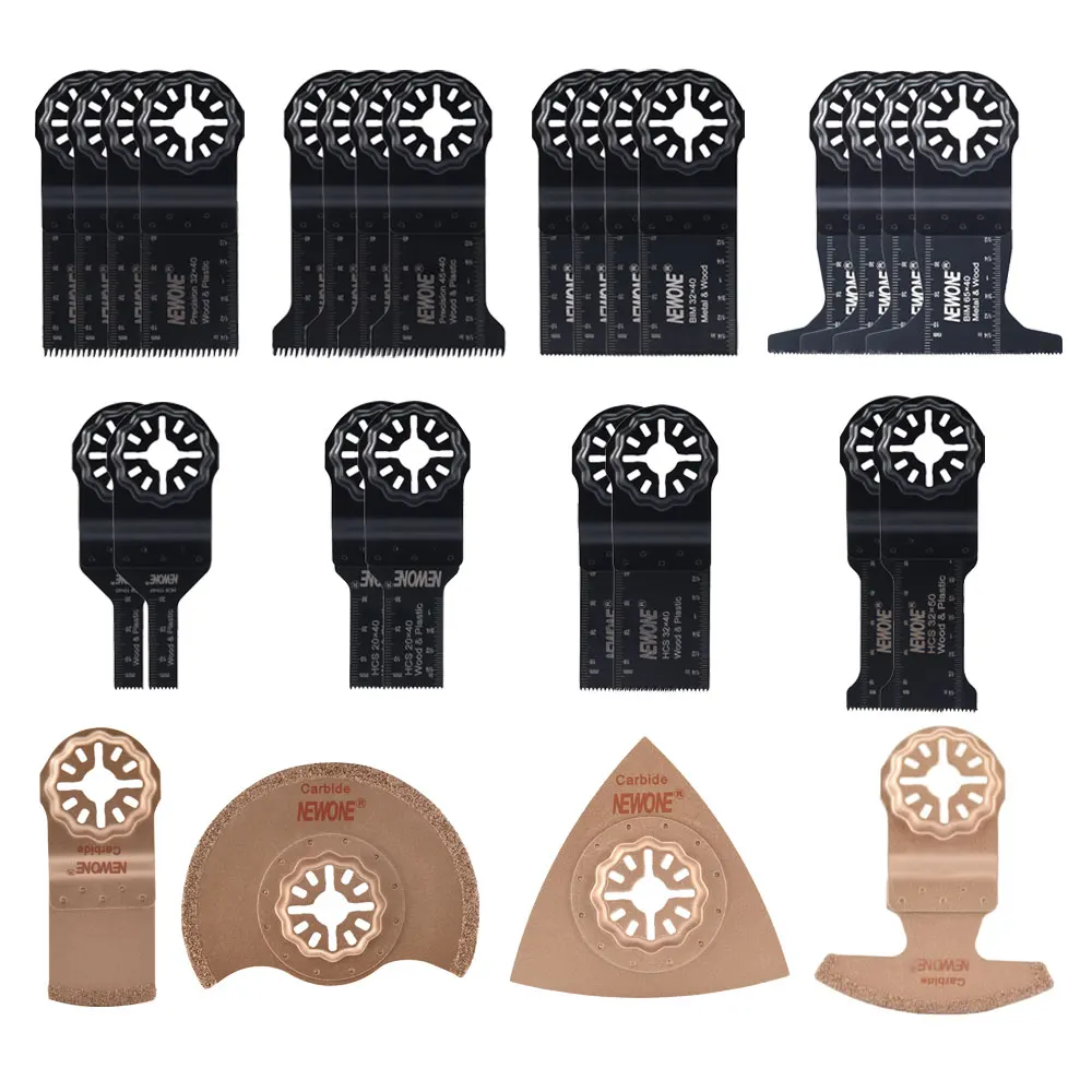 NEWONE-28PCS-HCS-BIM-Oscillating-Saw-Blade-Precision-Japan-Teech-Saw ...