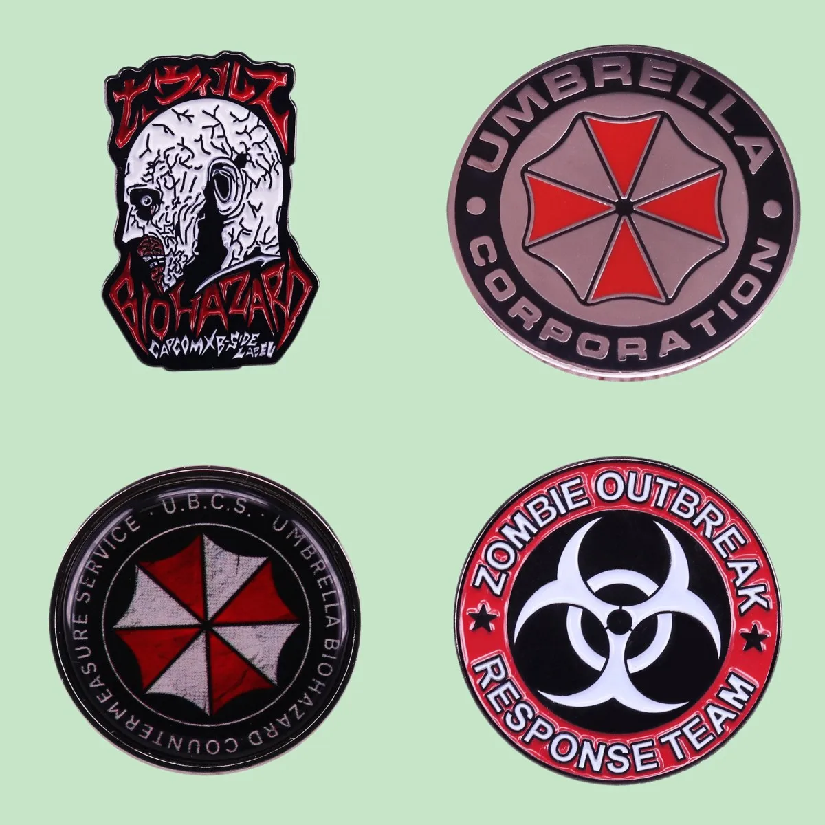 Superior-Quality-Biohazard-Countermeasure-Service-Evil-Resident-Enamel ...