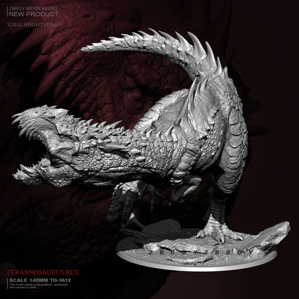 140MM-Resin-figure-model-kits-Tyrannosaurus-rex-self-assembled-TD-3612.jpg
