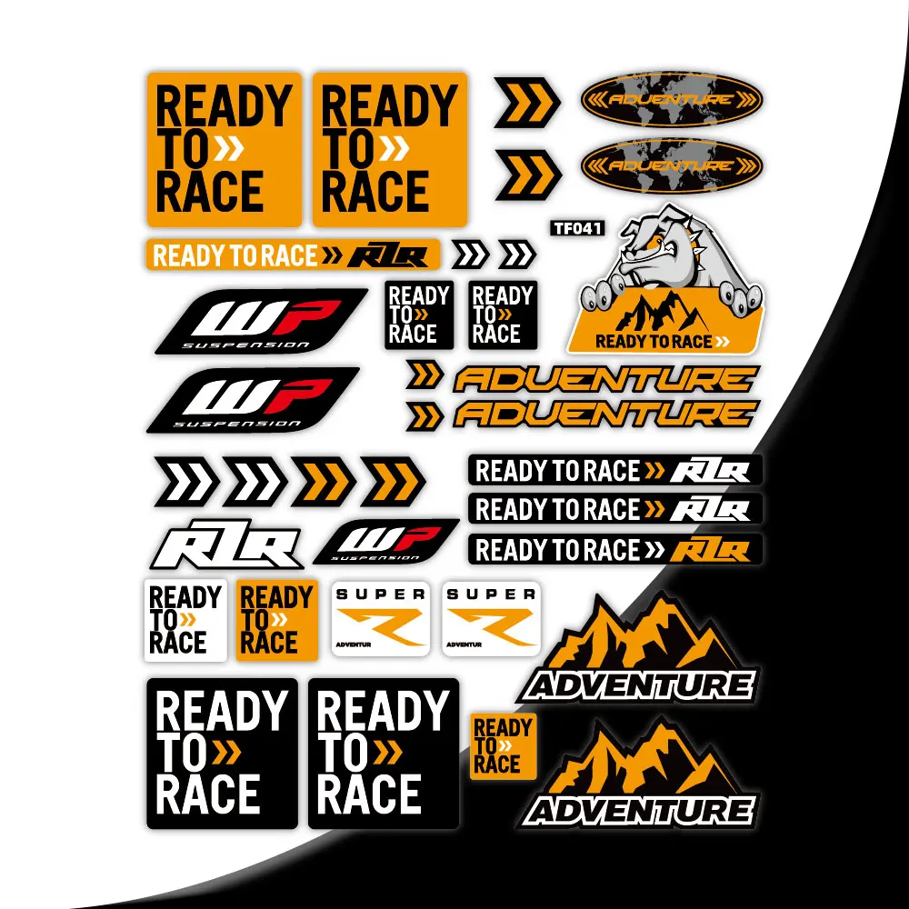 Reflective-Motorcycle-Motocross-Decals-Waterproof-Sticker-For-KTM-RC8 ...