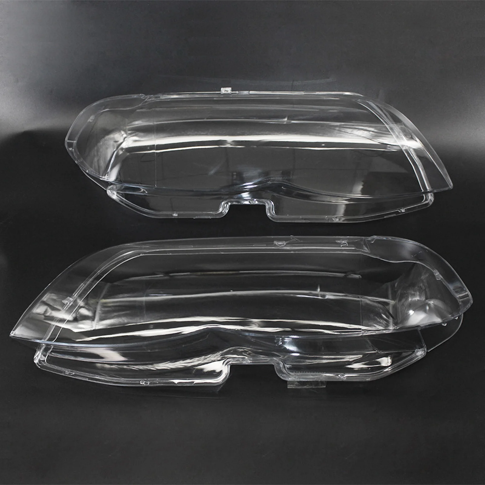Headlight-Lens-Plastic-Cover-Replacement-For-B-MW-X5-E53-Right-Left ...