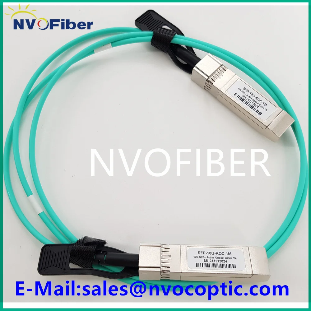 1M 2M 3M 5M 7M 10G SFP+AOC Active Optical Cables Fiber OM3 MM Assembly ...