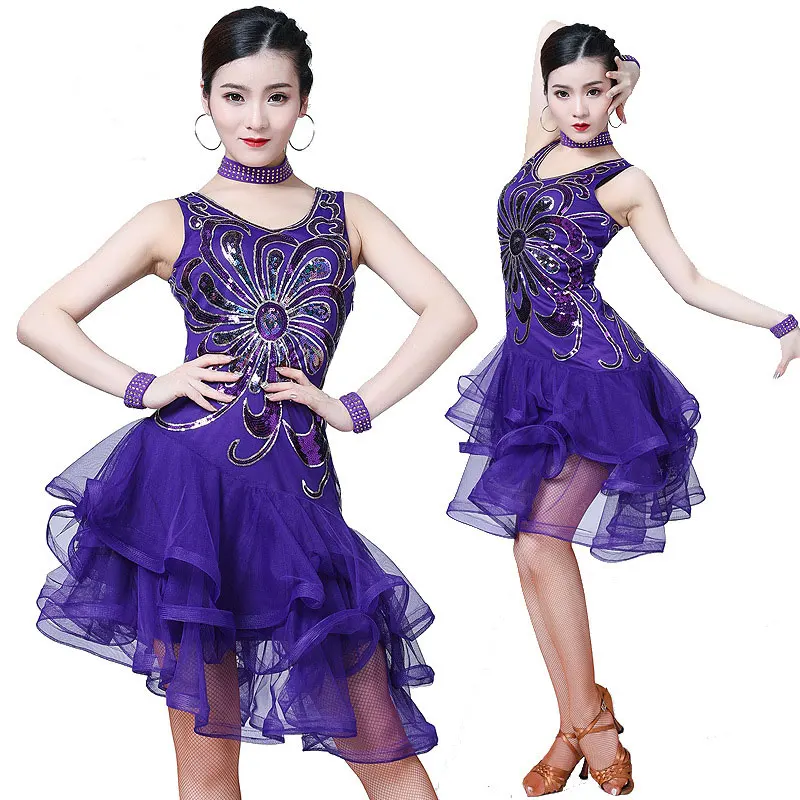 Women-Latin-Dance-Dress-for-Women-Stage-Costumes-New-Latin-Dress ...