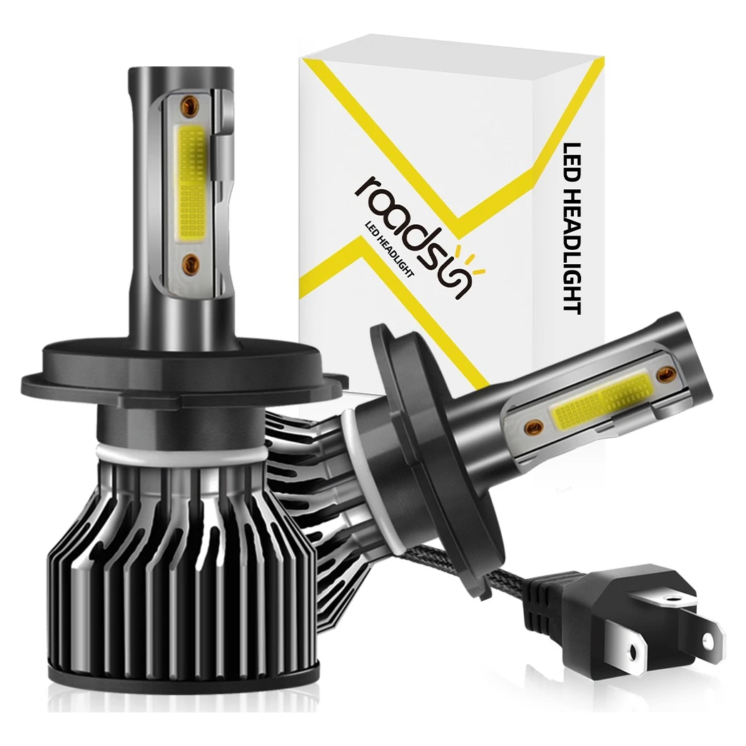 Roadsun H7 9003 H4 LED Headlight High Lumen H11 H1 H3 H8 H9 9005 HB3 ...