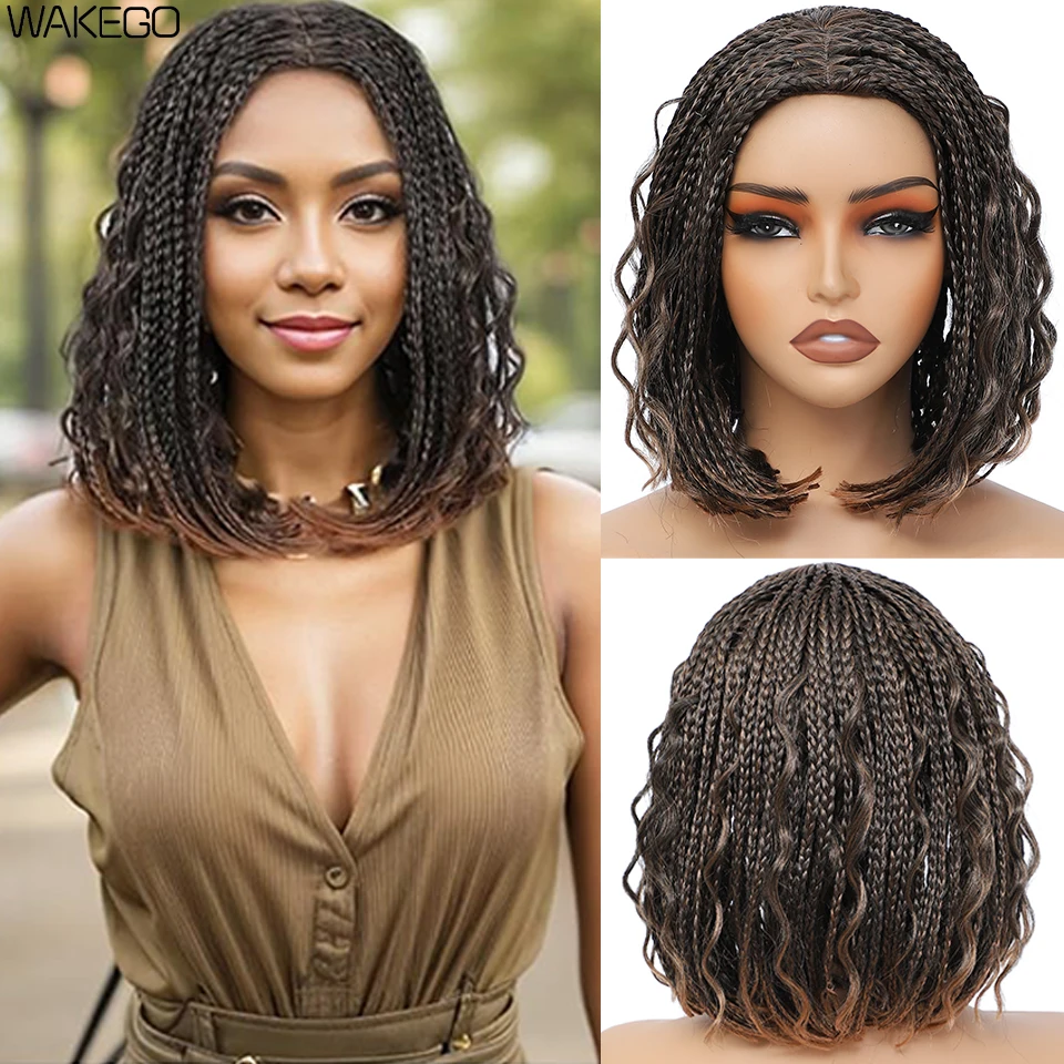 Box-Braids-Wigs-for-Black-Women-Bob-Braided-Wig-with-Floating-Hair1B ...