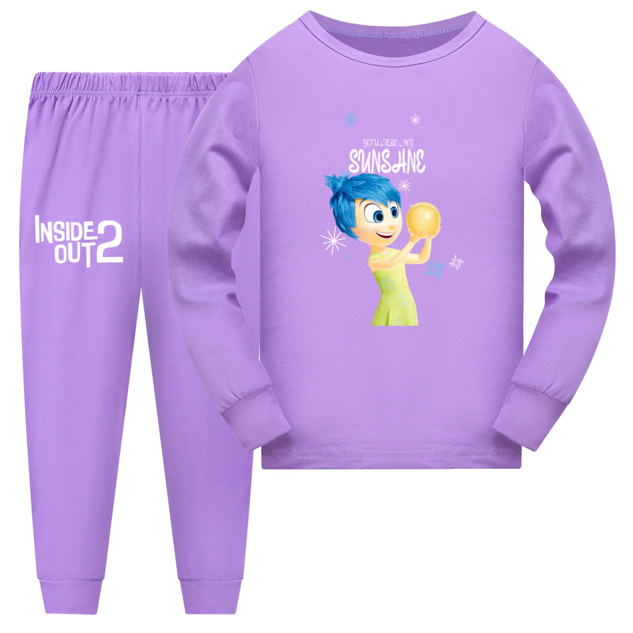 Intensamente2 Inside Out 2 Clothes Kids Pijamas Girls Long Sleeve ...