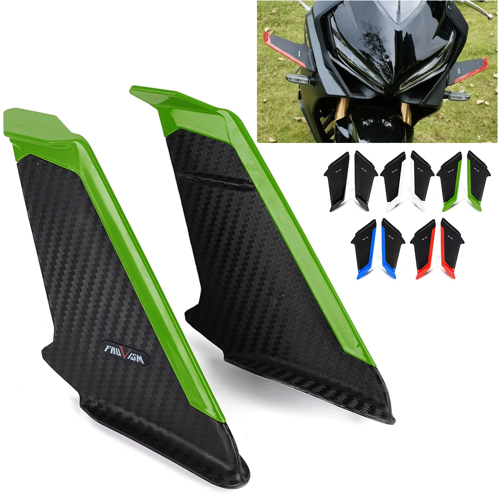 Motorcycle-Winglets-Aerodynamic-Wing-Kit-Sticker-Side-Spoiler-For ...
