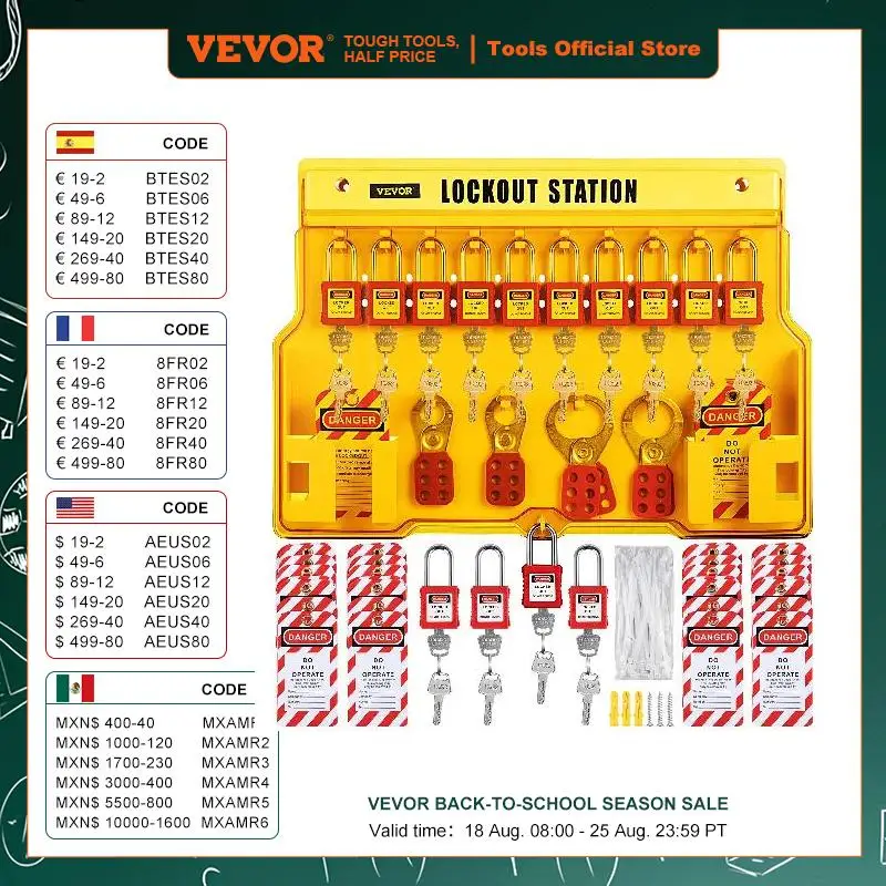 VEVOR-26-58-PCS-Lockout-Tagout-Kits-46-Electrical-Safety-Loto-Kit-53 ...