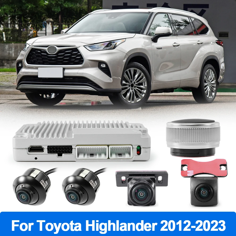 360-Degree-Car-Super-3D-Panoramic-1080P-Camera-for-Toyota-Highlander ...