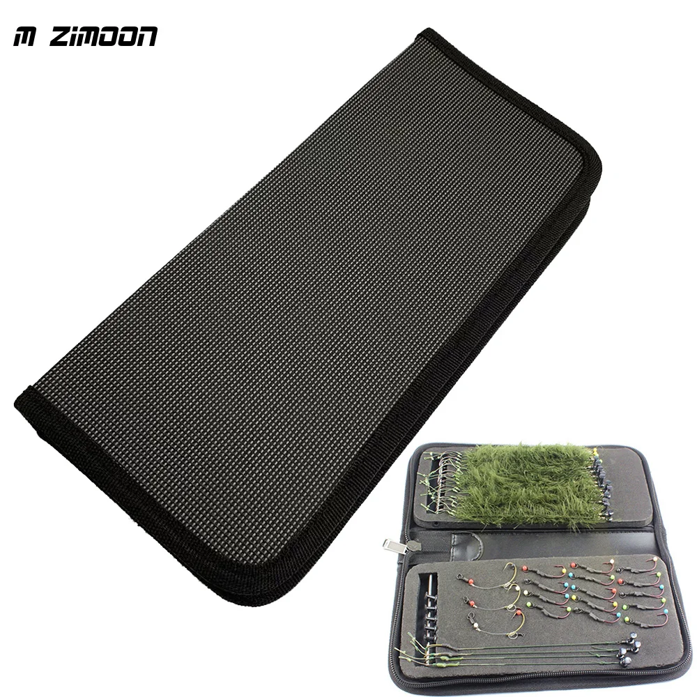 Rig-Wallet-With-20-Pins-Fishing-Storage-Bag-Stiff-Hair-Rigs-Bag-Hook ...