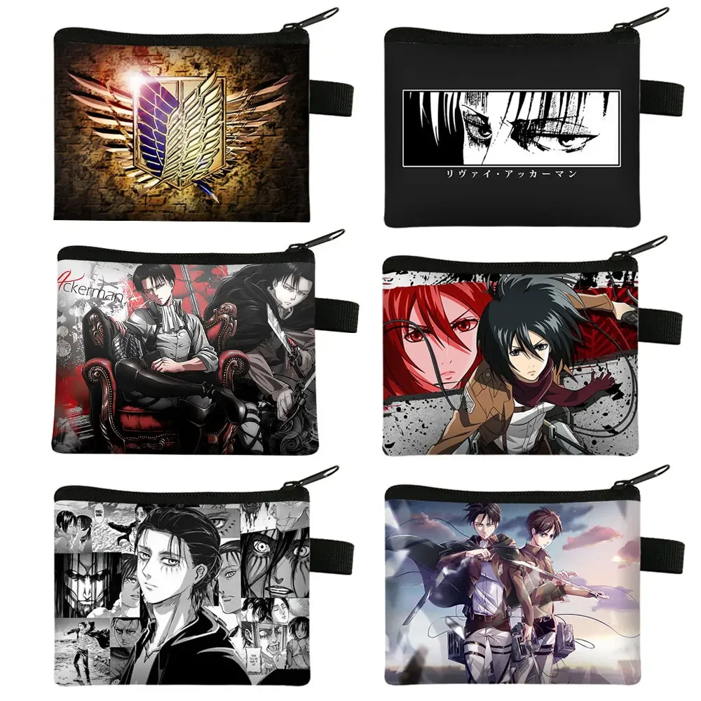 Anime-Attack-on-Titan-Print-Coin-Purse-Shingeki-No-Kyojin-Wallets-Levi ...
