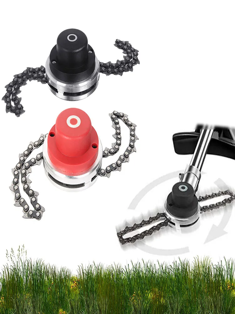 Garden-tools-Universal-65Mn-Lawn-Mower-Chain-Grass-Trimmer-Head-Chain ...