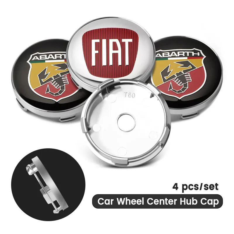 4Pcs 56mm 60mm Wheel Center Cap Badge Rim Hub Cover Logo Hubcap Emblem ...