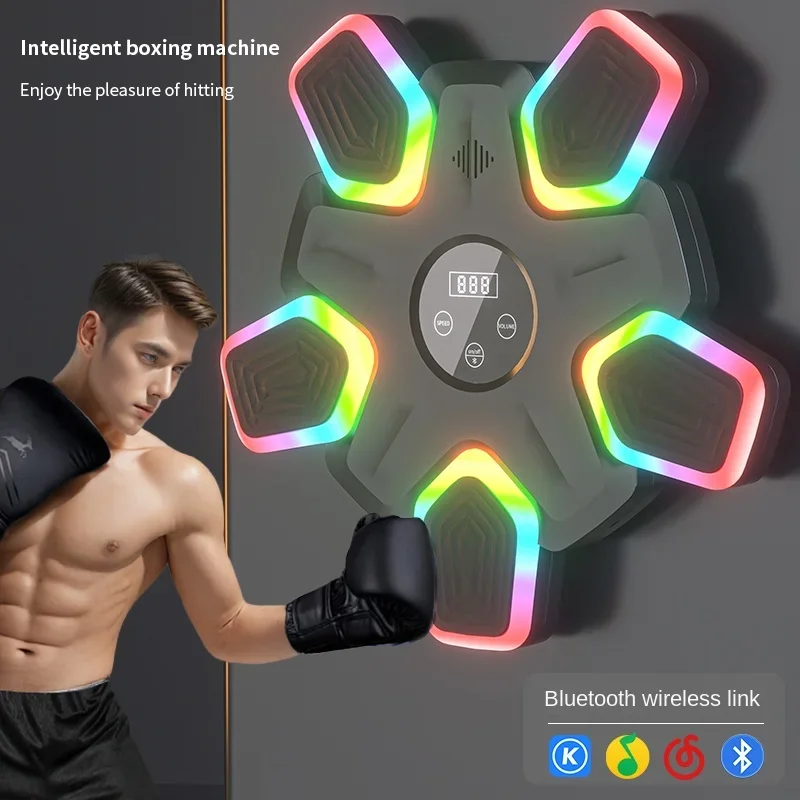 New-Smart-Music-Boxing-Machine-for-Adults-Boxing-Color-Light-Effect ...