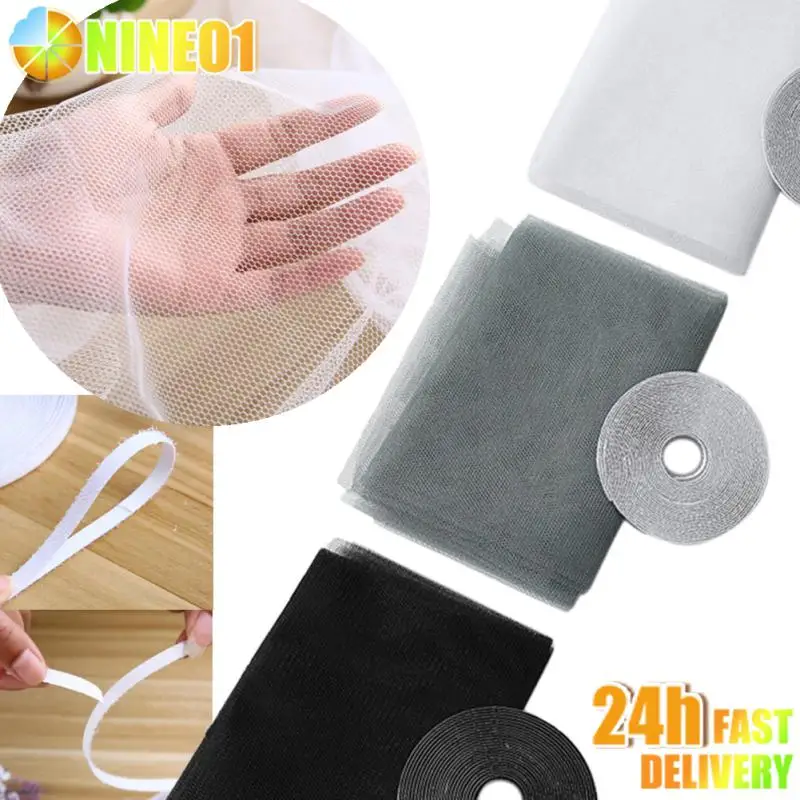 Household-Self-Adhesive-Anti-Mosquito-Screen-Window-Invisible-Window ...