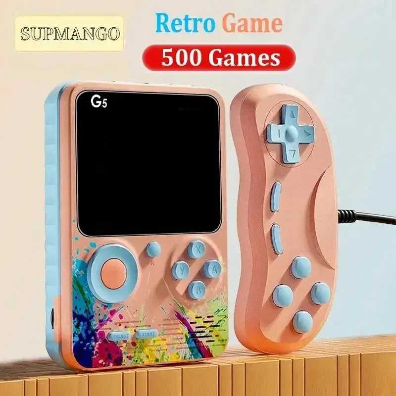 500-Games-Mini-Handheld-Game-Console-Built-in-Classic-Retro-G5-Player ...