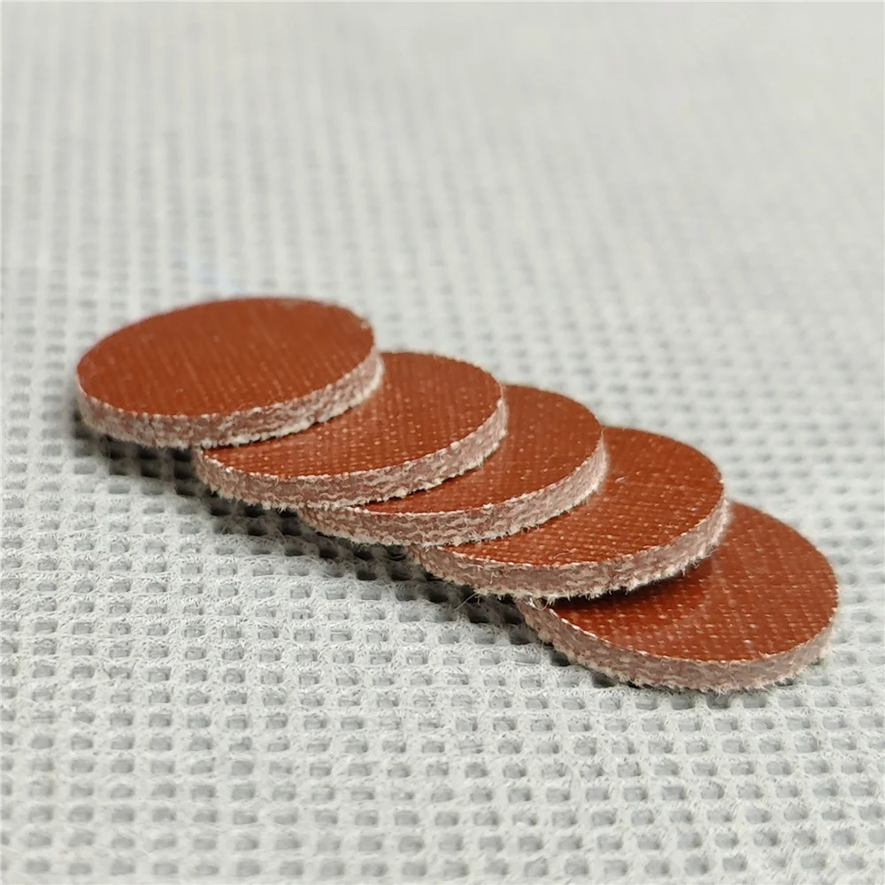 Bakelite Phenolic Brown Tip Pads thickness 1.5mm diameter 15mm ...