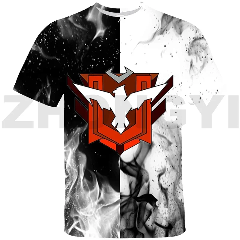 High-Street-3D-Print-Free-Fire-Garena-T-shirt-Women-Trendy-Vintage-T ...
